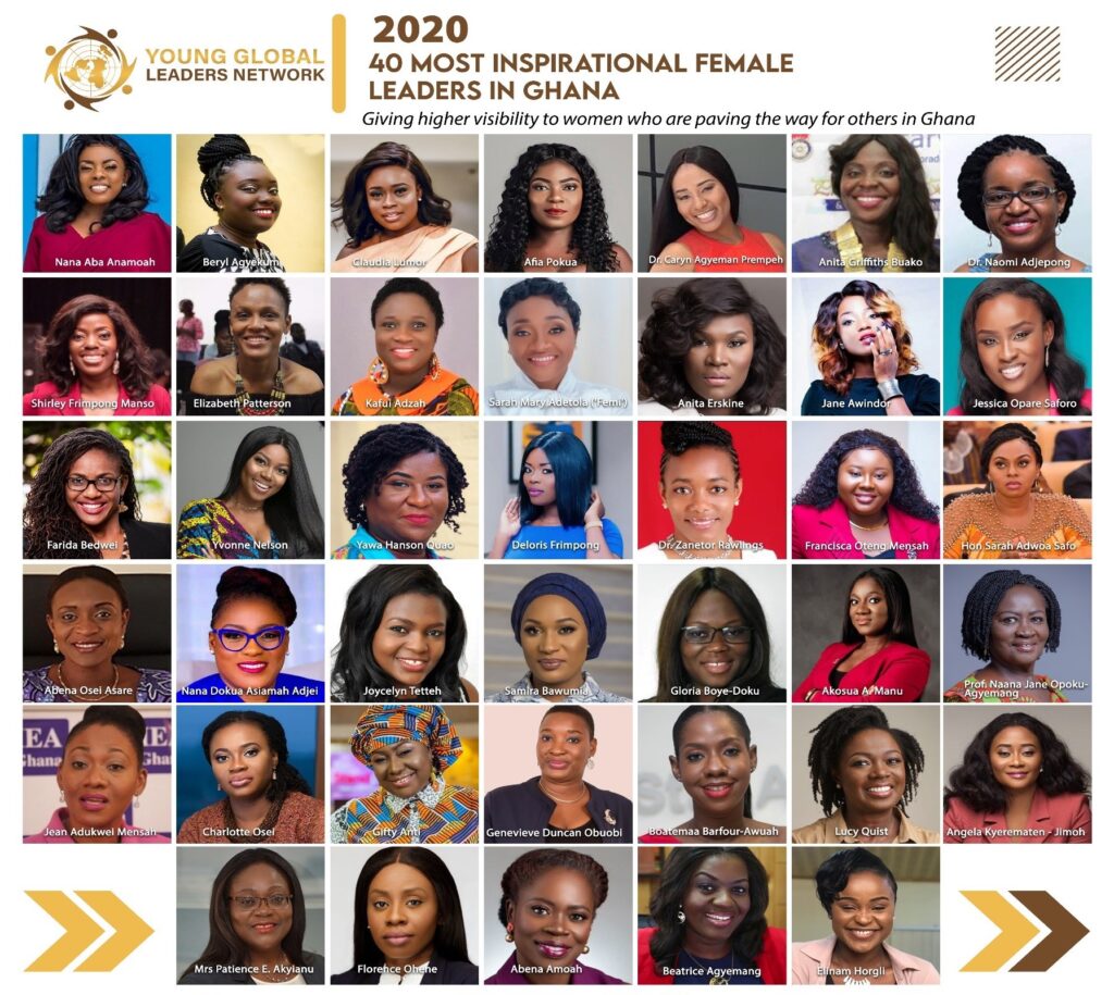 The 2020 40 Most Inspirational Female Leaders in Ghana – The Young ...